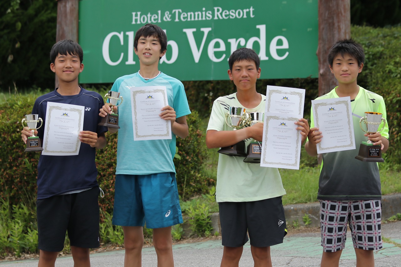 神山宏正が優勝、髙橋朝陽とのダブルスも制して2冠達成 [ATF須玉国際ジュニアU14 in June] | テニスマガジンONLINE｜tennismagazine.jp