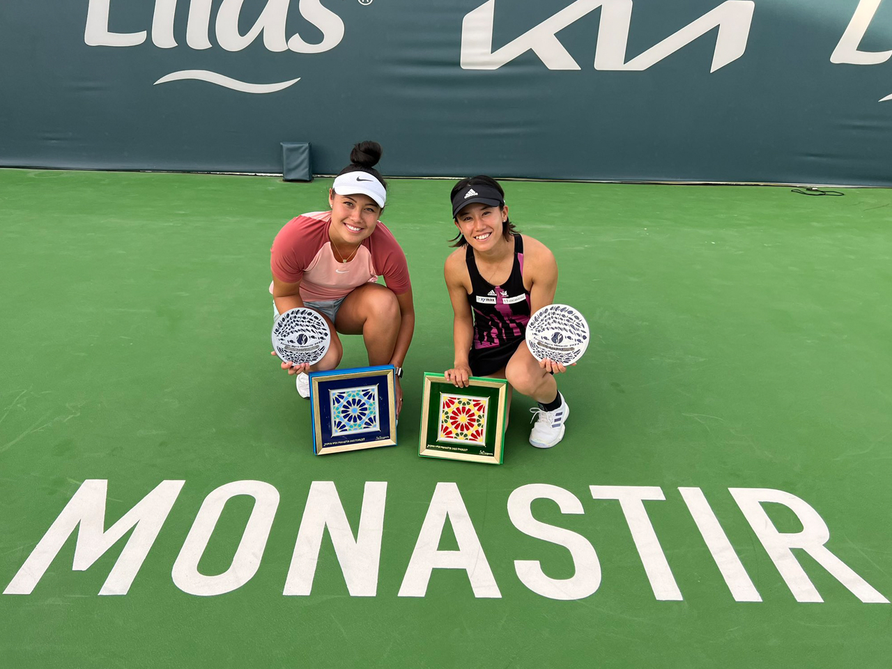 初コンビの加藤未唯／クリコフはトップ2シード対決に敗れて準優勝 [WTAモナスティル] | テニスマガジンONLINE｜tennismagazine.jp