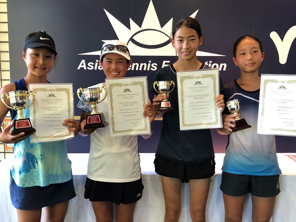 ～世界に飛び出せ、金の卵たち！～国内国際ジュニア大会2023表彰写真｜PHOTOアルバム | ジュニア | テニスマガジンONLINE｜tennismagazine.jp