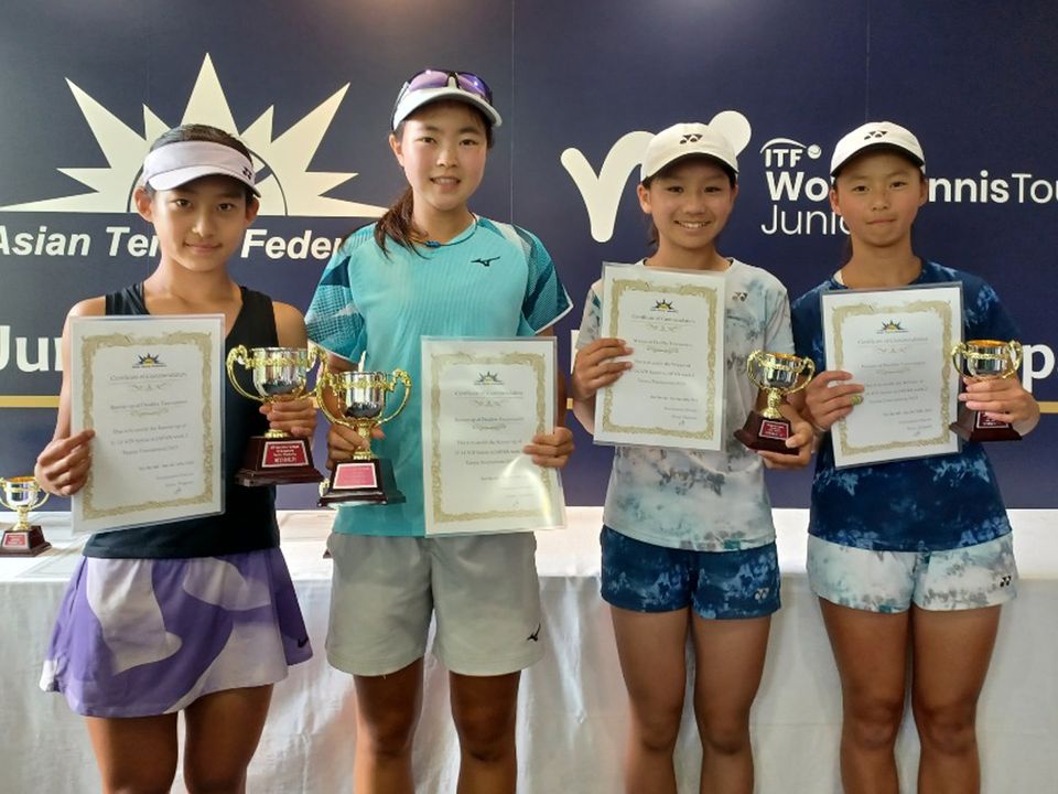 女子は和田奈菜世が優勝、清水望叶とのダブルスも制して2冠達成 [ATFジュニア in Japan U14第2週] | ジュニア | テニスマガジンONLINE｜tennismagazine.jp