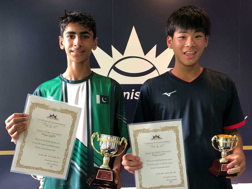男子はシングルスがパキスタンのアリ ベイグ、ダブルスは町田柊也／和南城優輝が優勝 [ATFジュニア in Japan U16-第1週] | テニスマガジンONLINE ...