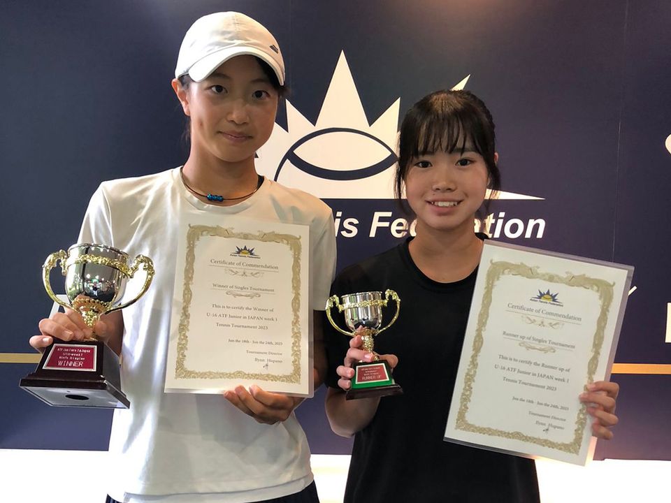 女子は山田悠乃が優勝、渡辺光来とのダブルスも制して2冠達成 [ATFジュニア in Japan U16-第1週] | テニスマガジンONLINE｜tennismagazine.jp