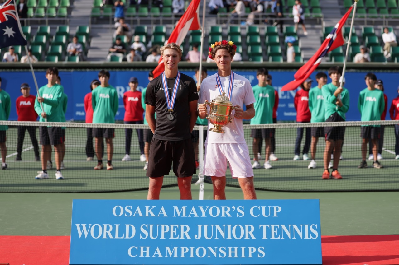 男子はシュワーツラー＆ガネサン／ジャン・ティアンフイが優勝、坂本怜は単複ともにベスト4 [世界スーパージュニア2023] | テニスマガジンONLINE｜tennismagazine.jp