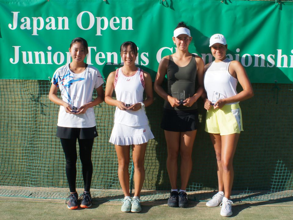 女子は山本晄＆朝倉優奈／稲場らんが優勝 [ジャパンオープンジュニア2023] | ジュニア | テニスマガジンONLINE｜tennismagazine.jp