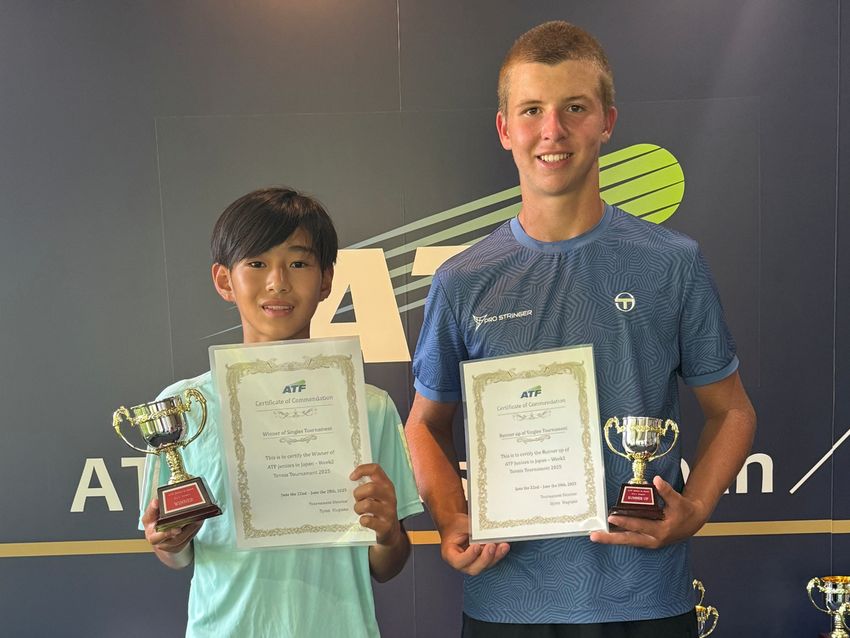 男子は宇川開惺＆ケビン・チャン／ジャック・クーパーが優勝 [2025ATFジュニア in Japan U16 WEEK2] | テニスマガジンONLINE｜tennismagazine.jp