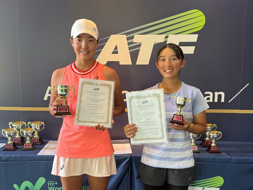 女子シングルスは森さくらが優勝、末吉優海とのダブルスも制して2冠達成 [2025ATFジュニア in Japan U16 WEEK3] | テニスマガジンONLINE ...